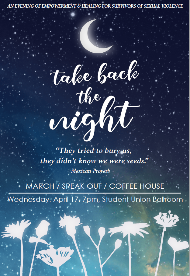 Take Back The Night | Women's Center